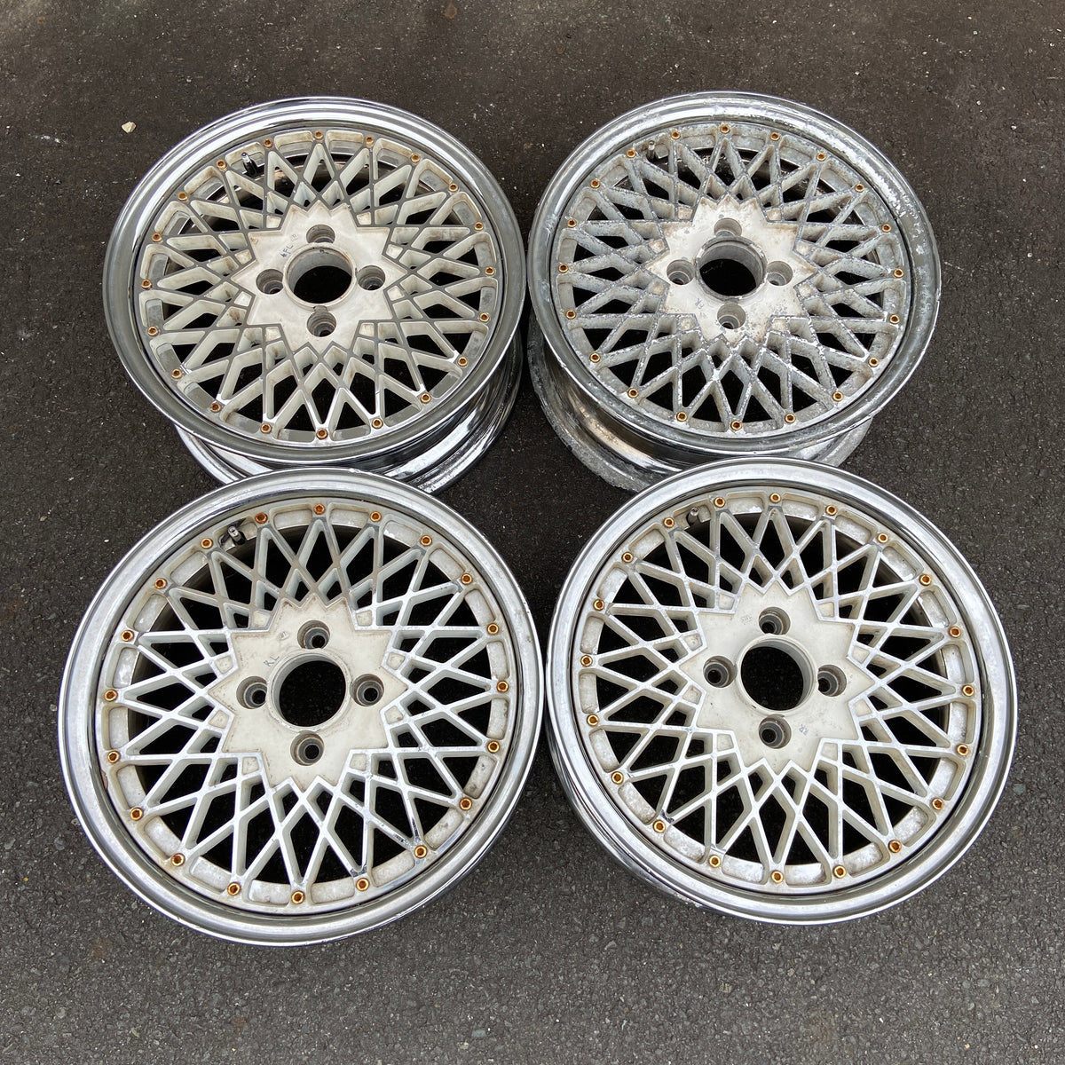 Rays Volk Mesh 4x100 15” Wheels – MMI Auto Parts
