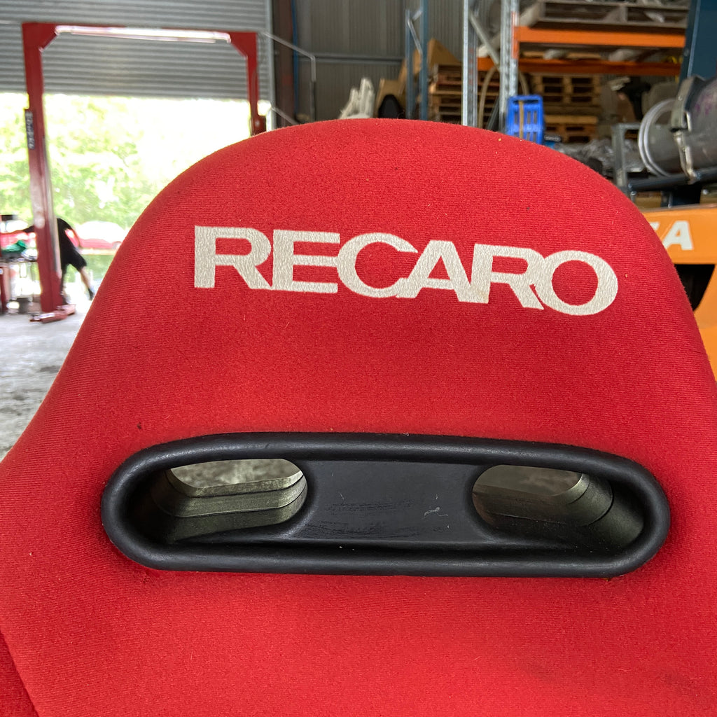 Recaro red SR4 Seat – MMI Auto Parts