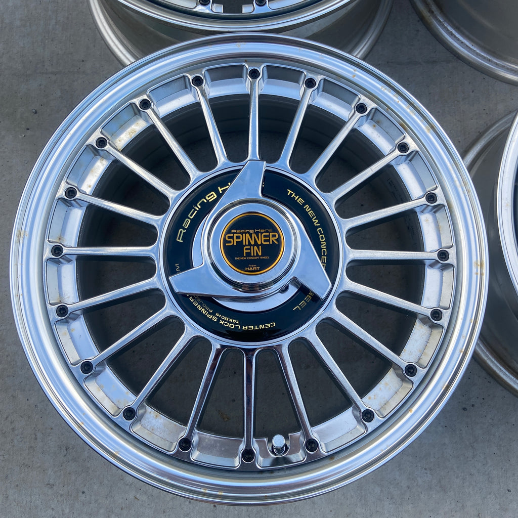 SSR Takechi Project Spinner fins 14" RARE 4x100 Wheels – MMI Auto Parts