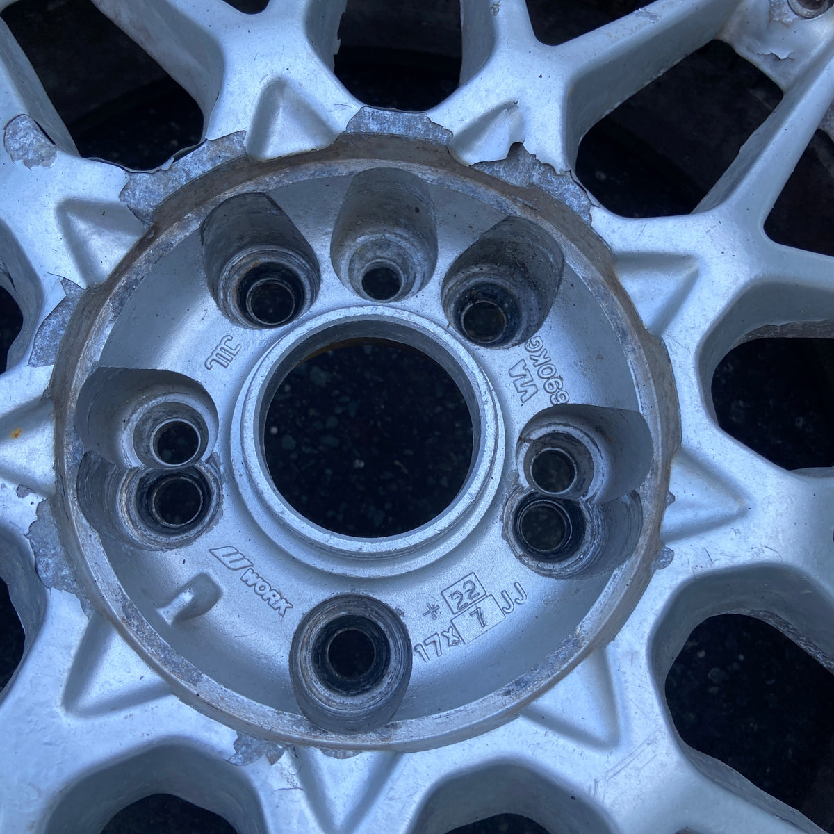 Work VS-MX 17” 5x114.3 4x114.3 Pair Wheels – MMI Auto Parts