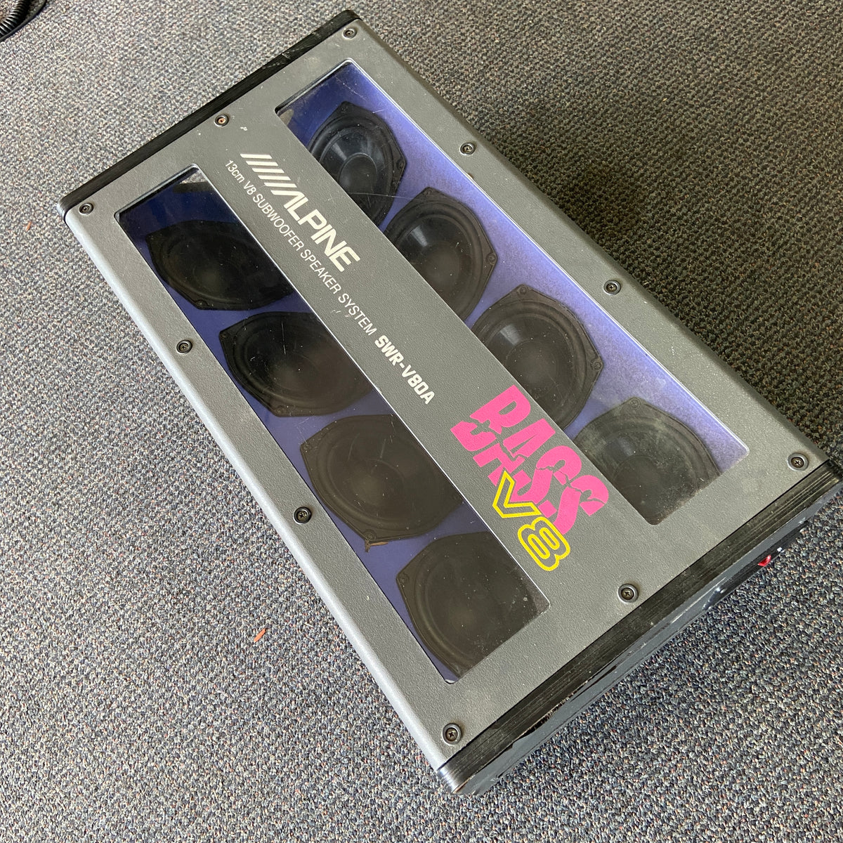 RARE Vintage Alpine V8 JDM Sub woofer – MMI Auto Parts