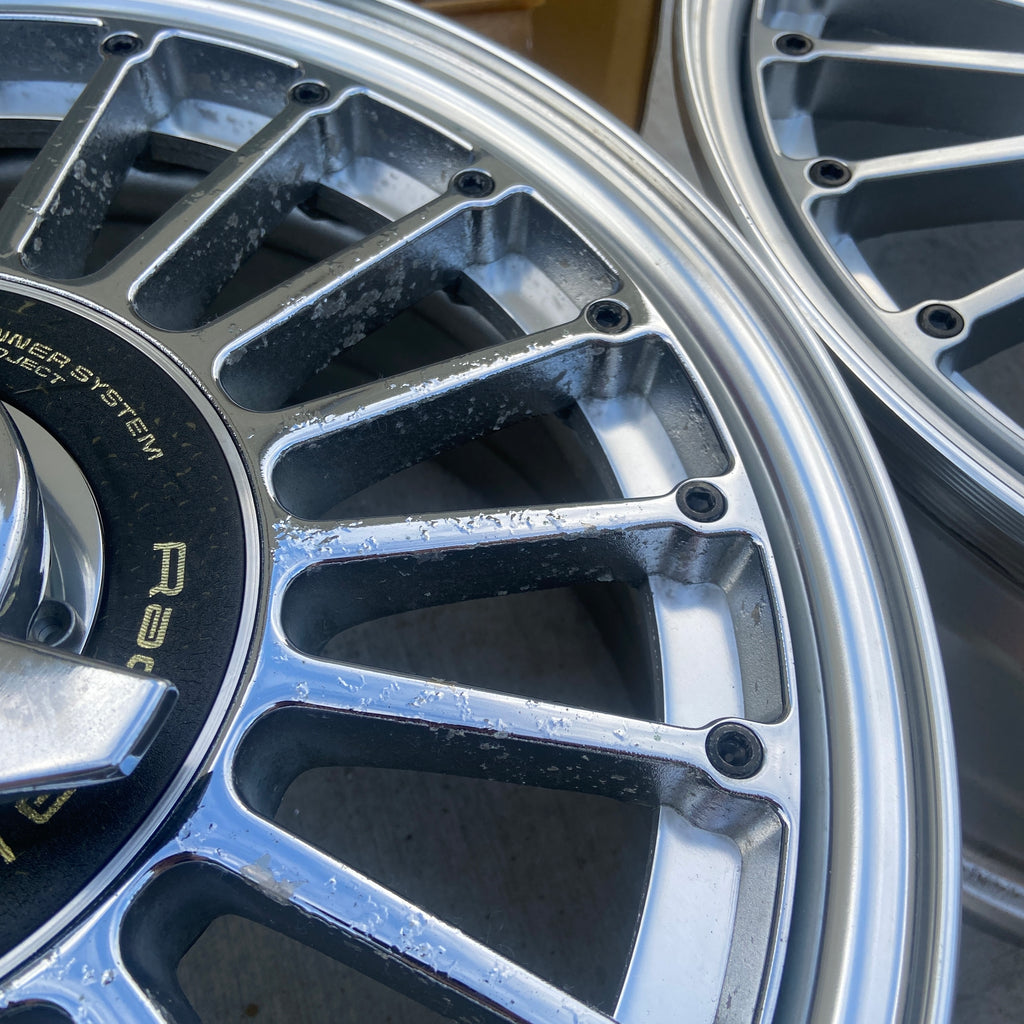 SSR Takechi Project Spinner fins 14" RARE 4x100 Wheels – MMI Auto Parts