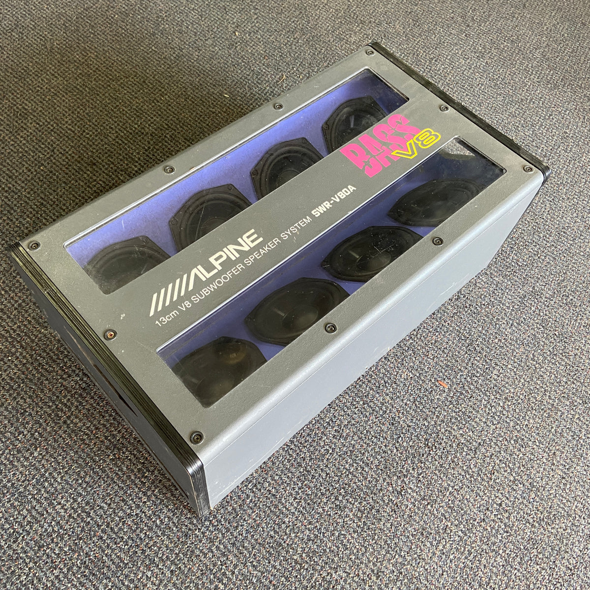 RARE Vintage Alpine V8 JDM Sub woofer – MMI Auto Parts
