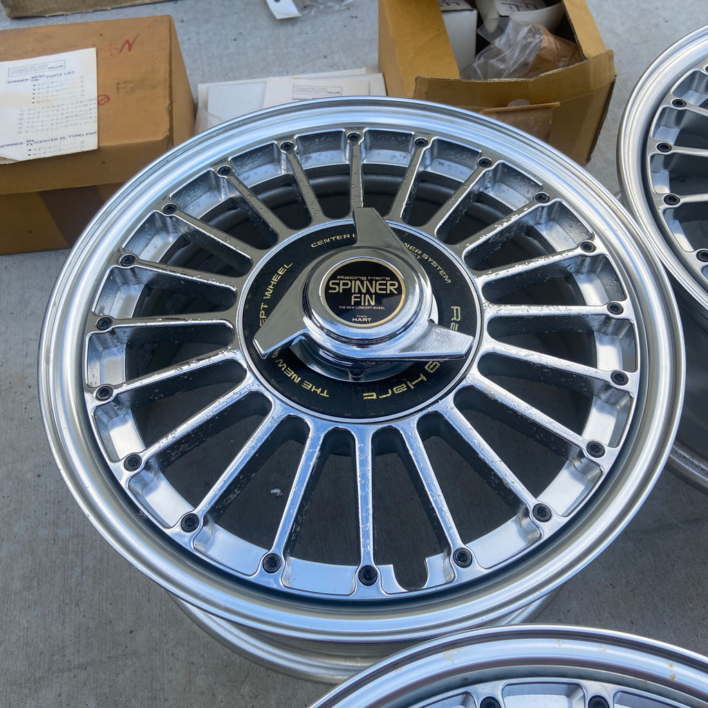 SSR Takechi Project Spinner fins 14" RARE 4x100 Wheels – MMI Auto Parts