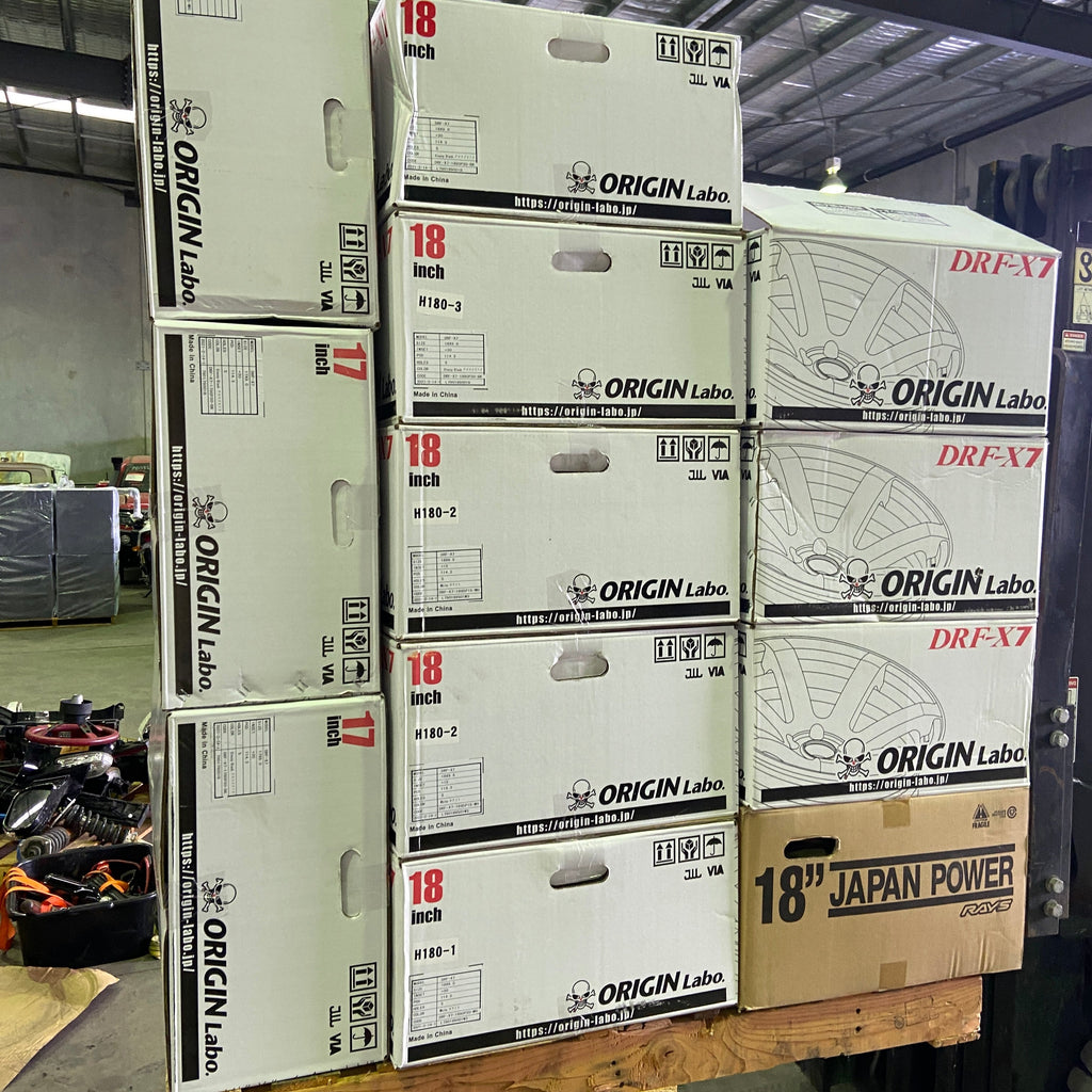 Origin Labo DRF-X7 18” White 5x114.3 Wheels – MMI Auto Parts