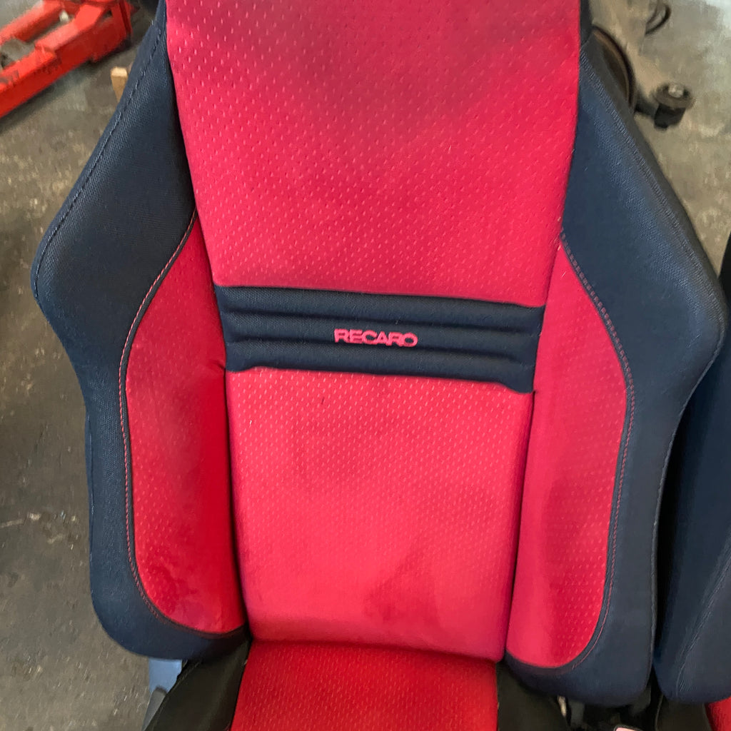 Recaro ZC31s Red Pair of Seats – MMI Auto Parts