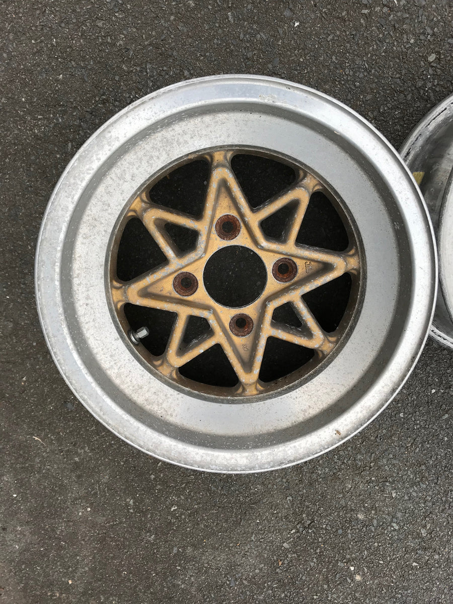 Hayashi Techno TRV 14" 14x7 4x114.3 Pair Wheels – MMI Auto Parts