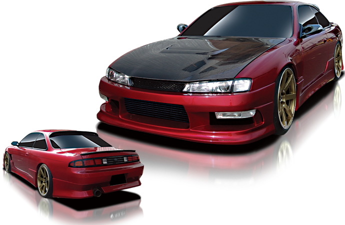 Origin-Labo S14a S14 Kouki Streamline Full Aero body kit – MMI Auto Parts