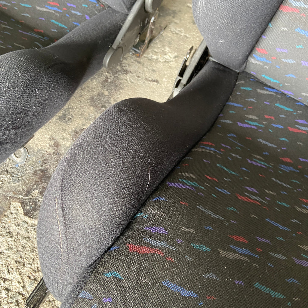 Recaro LX Le Mans confetti Black RARE Seats Pair – MMI Auto Parts