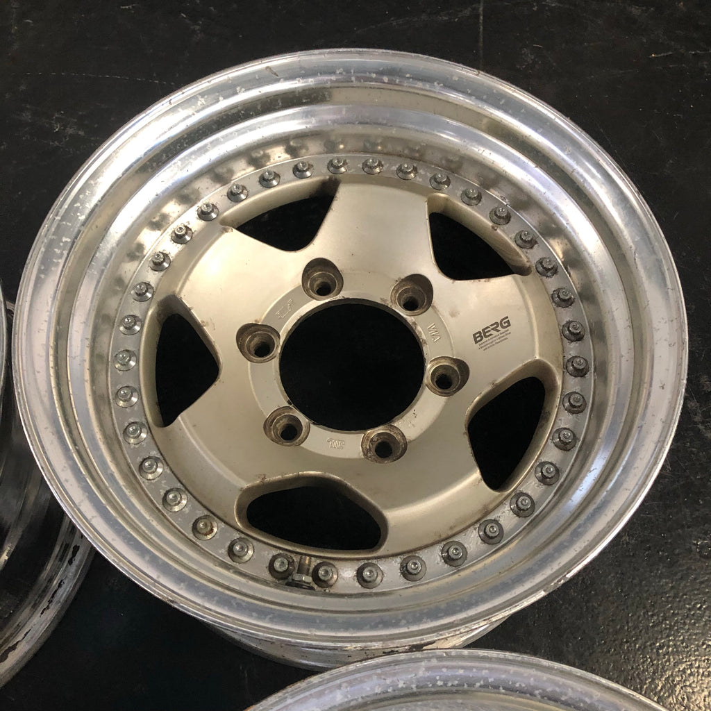 Bridgestone Berg 15" JDM 6x139.7 Wheels – MMI Auto Parts