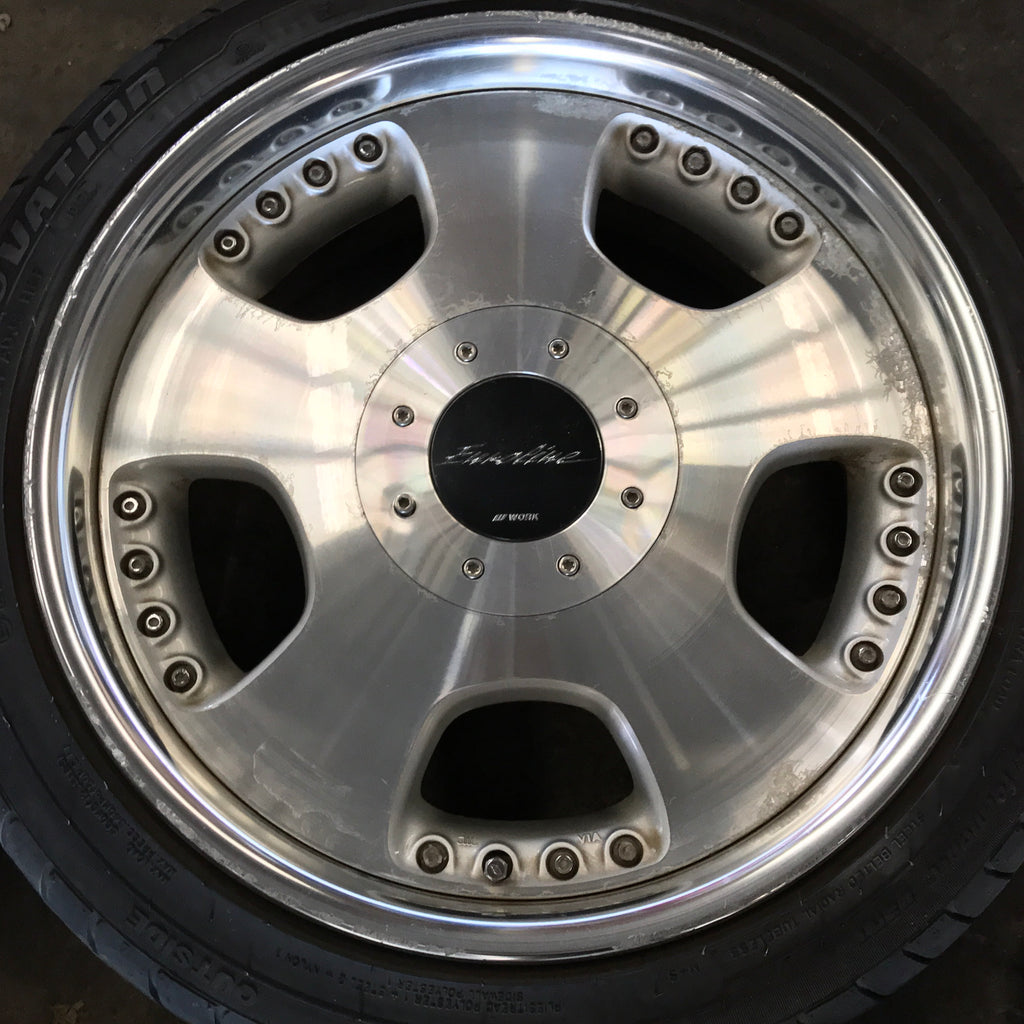 Work Euroline 17” 4x100 5x100 Wheels – MMI Auto Parts