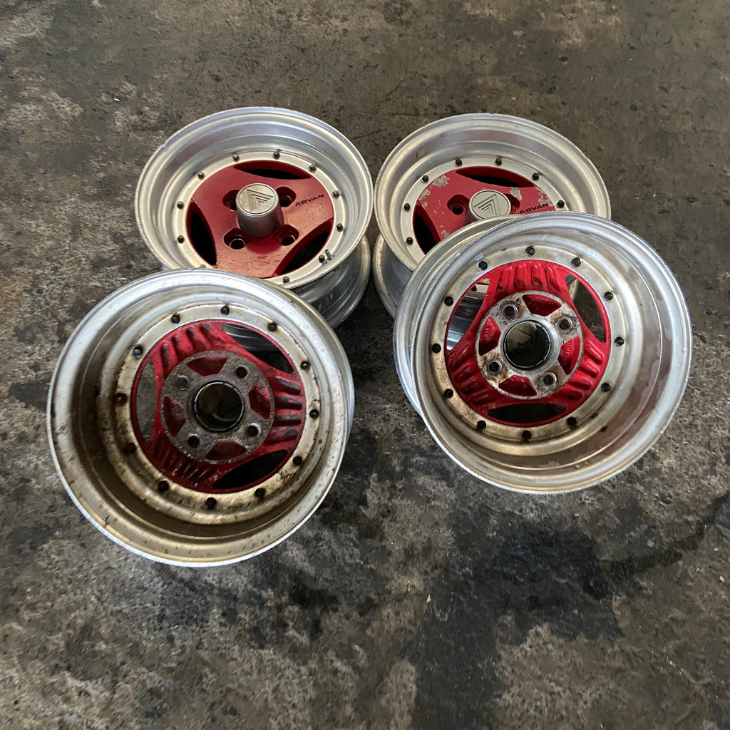Advan A3A 13" 4x114.3 Wheels with centre caps – MMI Auto Parts