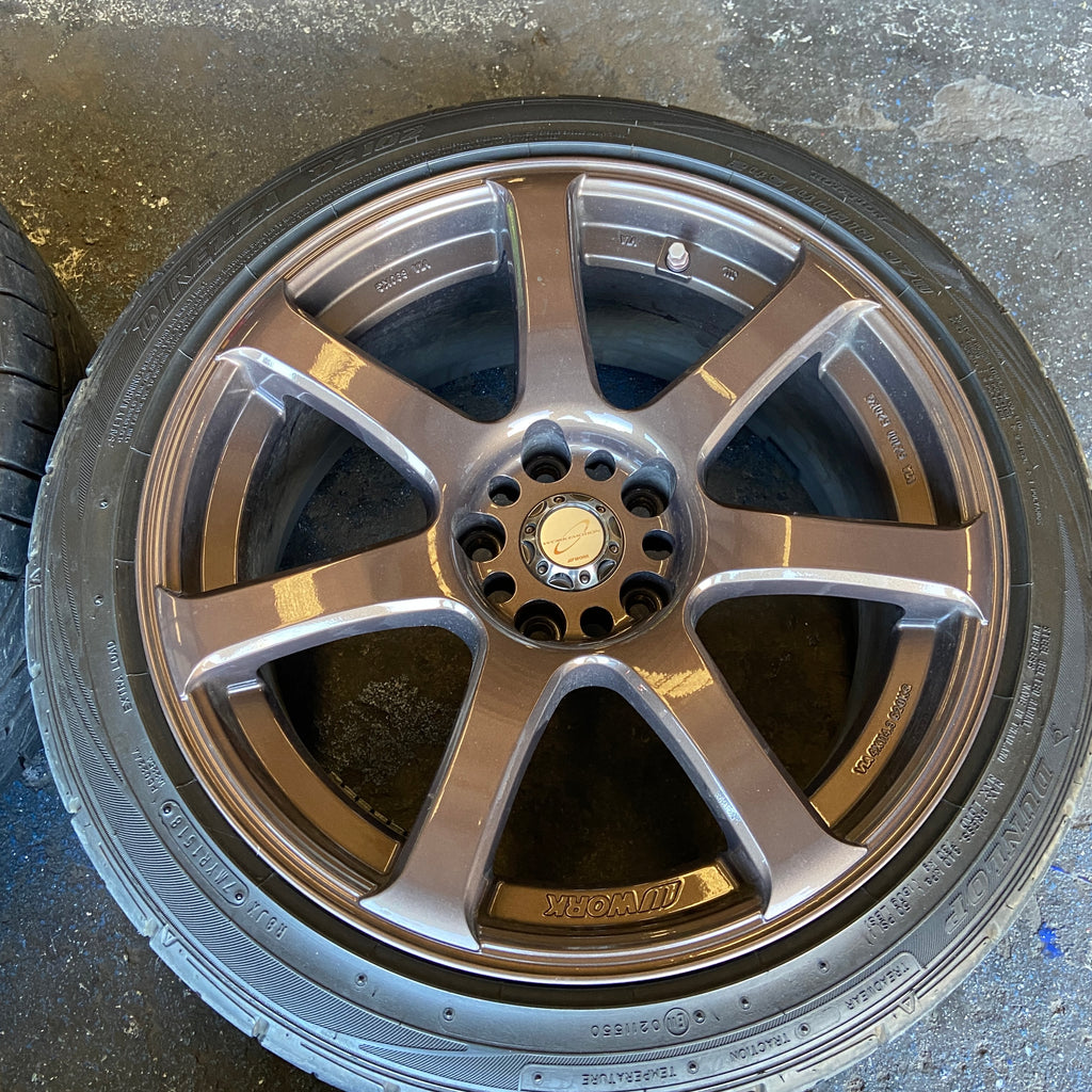 Work Emotion XT7 18” 5x114.3 Wheels – MMI Auto Parts