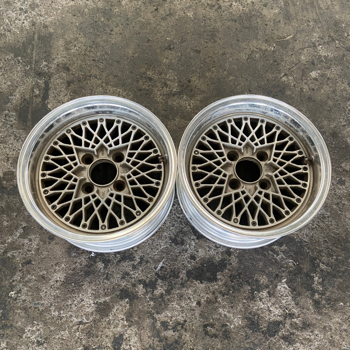 SSR Reverse Mesh 14" 4x114.3 Pair Wheels – MMI Auto Parts