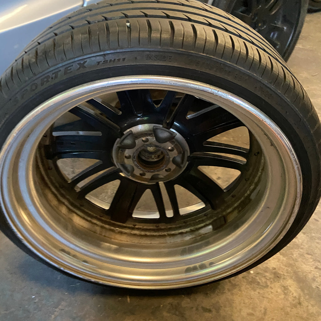 Work Varianza F2S 19" 5x100 Pair of Wheels – MMI Auto Parts