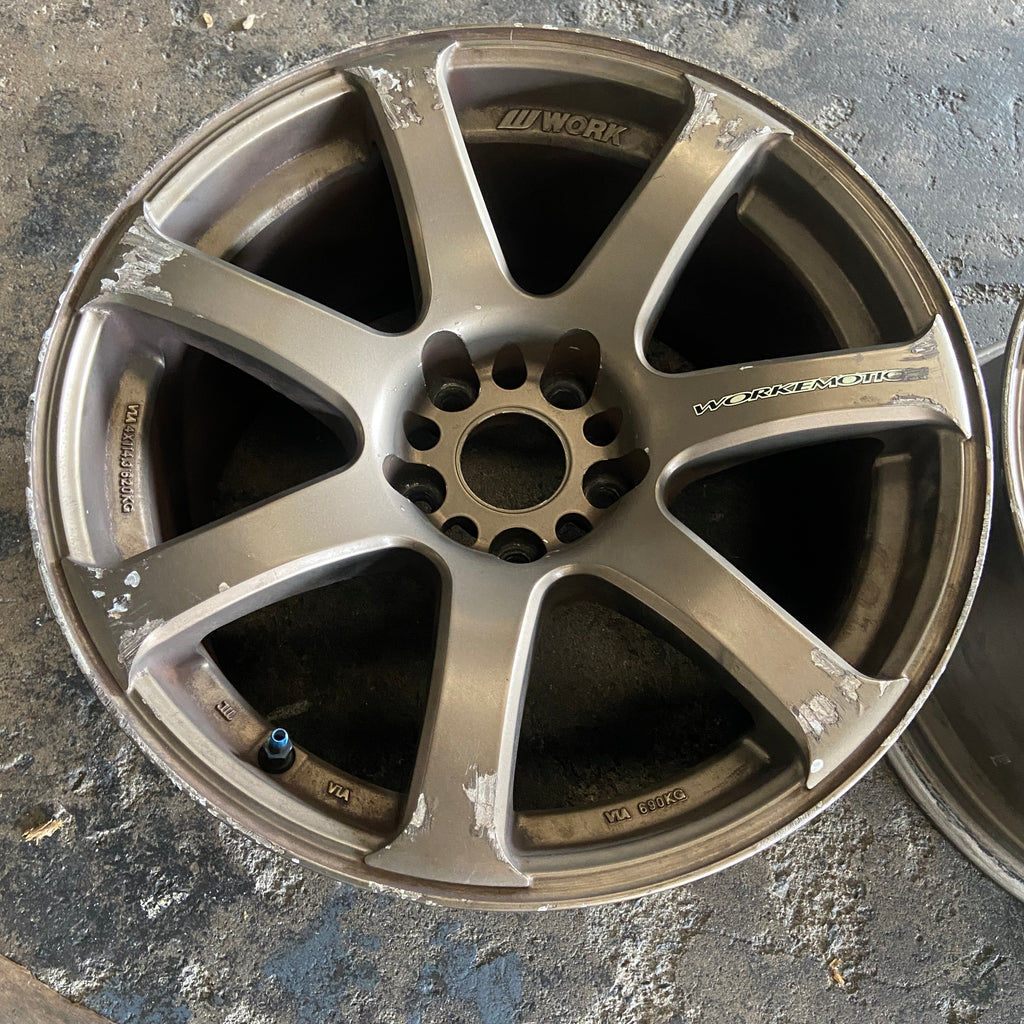 Work Emotion XT7 17" 5x114.3 Pair of Wheels – MMI Auto Parts